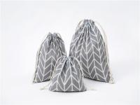 China Cotton Linen Pastoral Style AJ Promotional Gift Bags for sale