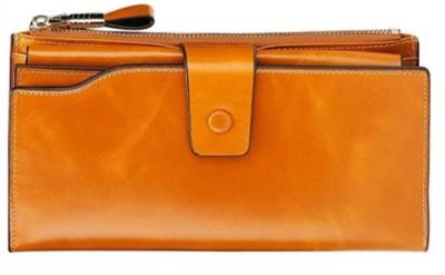 China Multi Pockets RFID Blocking 2.5cm Personalized Zipper Wallet for sale