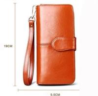 China Credit Card PU 19*9.5*3CM Personalized Zipper Wallet for sale