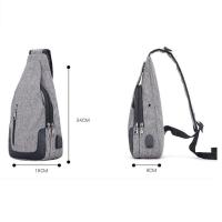 China Leisure 34cm Multi Functional Sport Bags With Earphone Hole for sale
