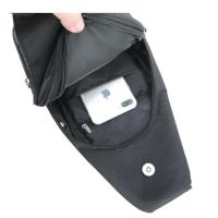 China Leisure 34cm Multi Functional Sport Bags With Earphone Hole for sale