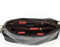 China Crossbody Polyester Line 31X12X25CM Ladies Messenger Bag for sale