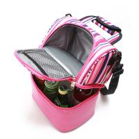 China Waterproof Polyester 27cm Insulated Reusable Grocery Bags for sale