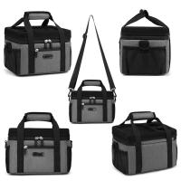 China Daily Life Polyester 25cm Reusable Insulated Bags for sale