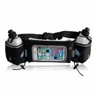 China Neoprene Rubber Badge logo 49.5cm Running Waist Bag for sale