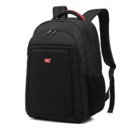 China Fashion Black Nylon Travel 46cm Business Laptop Backpacks for sale
