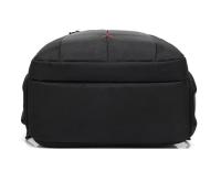 China Fashion Black Nylon Travel 46cm Business Laptop Backpacks for sale