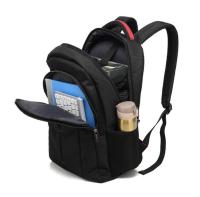 China Fashion Black Nylon Travel 46cm Business Laptop Backpacks for sale