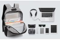 China Smart Anti Theft Canvas 45cm Work Laptop Backpacks for sale