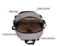China Waterproof Durable  48CM Business Laptop Backpacks for sale