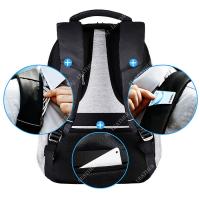 China Outdoor Solar Power Panel AJ Business Laptop Backpacks for sale