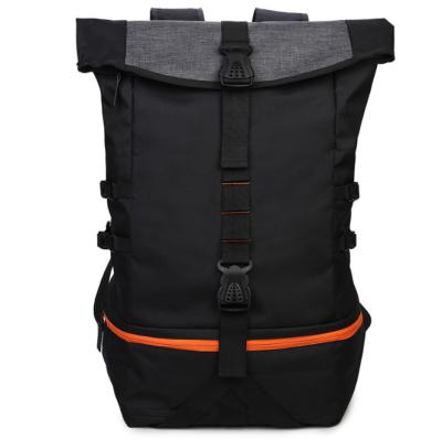 China Polyester 55L Travel Functional Rolltop Backpack For Men for sale