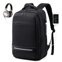 China Oxford Men USB Charging Waterproof Business Laptop Bag for sale