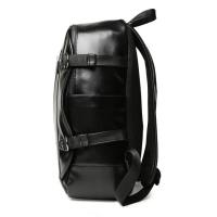 China Fashion 20 Liter PU Leather Backpack With Earphone Hole for sale