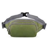 China Zipper Closer Polyester Camouflage 2.5L Outdoor Waist Pack for sale