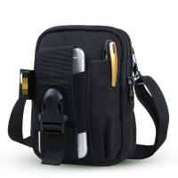 China 11.5x5x18cm 9L Oxford Camouflage Waist Bag for sale