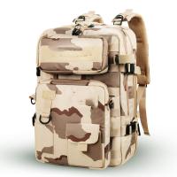 China Shoulder black military backpacks 40 L durable Camo Backpacks bags for sale