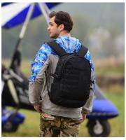 China Black 40L Shoulder Outdoor Sport Bags For Climbing for sale