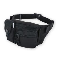 China Waterproof Black Crossbody 4L Outdoor Waist Pack for sale