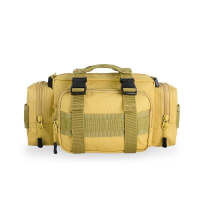 China Black Tan Oxford 7 Liter Outdoor Waist Pack Water Resistant for sale