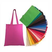 China custom pink 10oz  Handle Reusable Shopping Bags With Letter for sale