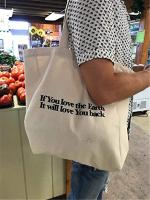 China Multi Purpose Heavy Duty 12oz Cotton Shopping Bag for sale