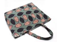 China Aesthetic Printing Pattern 6OZ Canvas Houlder Handbag for sale