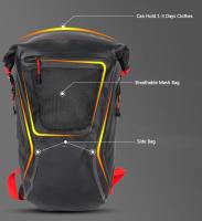 China PVC 25L Multi Functional Sport Bags For Motorbike Riding for sale
