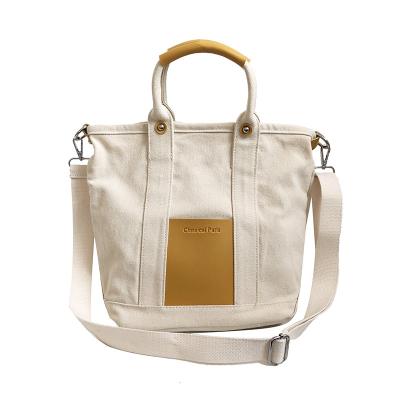 China Natural Cotton Canvas 16OZ 14oz Tote Messenger Bag for sale