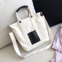 China Natural Cotton Canvas 16OZ 14oz Tote Messenger Bag for sale