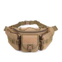 China Zipper Pillow Shape Oxford 20L Military Waist Bag for sale
