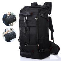China Zipper Closure 50L Mountain Tactical Hiking Backpack for sale