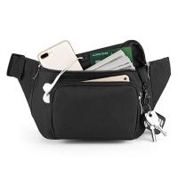 China 900D Oxford Waist Backpack Zipper Closure Bum Outdoor Sports Bags for sale
