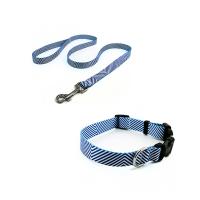 China Custom Nylon Printing Light Pet Collar Leash Breathable Mesh Fabric for sale