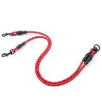 China Personalized Nylon 2 In 1 Dog Leash Rope Custom Logo for sale