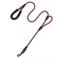 China Nylon Two Handles In One Pet Collar Leash Adjustable Rope for sale