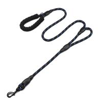 China Nylon Two Handles In One Pet Collar Leash Adjustable Rope for sale