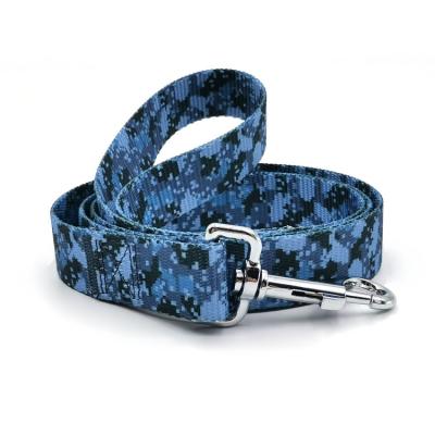 China OEM Personalized Pattern Pet Collar Leash With Zinc Alloy D Ring for sale