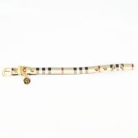 China Classic PU Leather Dog Collars Leashes Customized Color for sale