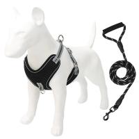 China L-XXXXL Easy Release Breathable Pet Collar Leash For Traning / Running for sale
