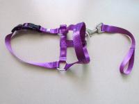 China Nylon Braided Soft Muzzle For Dogs Anti Bark Multi Color for sale