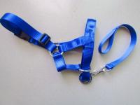 China Nylon Braided Soft Muzzle For Dogs Anti Bark Multi Color for sale