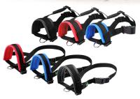 China Breathable Adjustable Dog Muzzle , Nylon Neoprene Dog Muzzle for sale