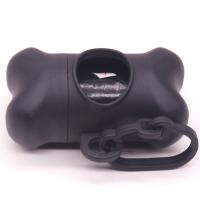 China Bone Shape Biodegradable Dog Poop Bags , ABS Dog Poop Bag Holder for sale