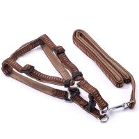 China Adjustable Dog Cat Leashes And Harnesses , Dirty Resistant Braided Rope Dog Collar for sale