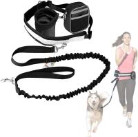 China Hands Free Dog Walking Belt Ajustable Dog Leash Waist Belt Pet Dog Leash for sale