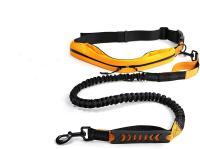 China Jogging Running Hiking Dog Elastic and Reflective Leash for medium-sized and large dogs for sale