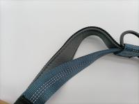 China Hands Free Dog Lead Wavelength Bungee Double Handles Running Dog Leash for sale
