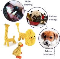 China Cute Animal Shape Dog Interactive Toys AJ Dog Toothbrush Toy for sale