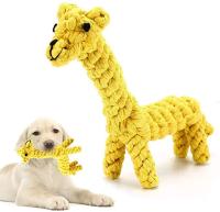China Quite Cotton Rope Dog Interactive Toys Tough Teething Use Outdoor Indoor for sale